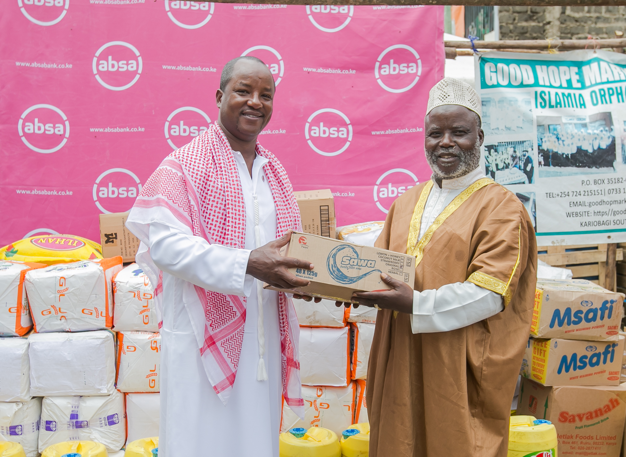 Absa Bank donates food to over 1,000 Kenyans this Ramadhan - Business Now