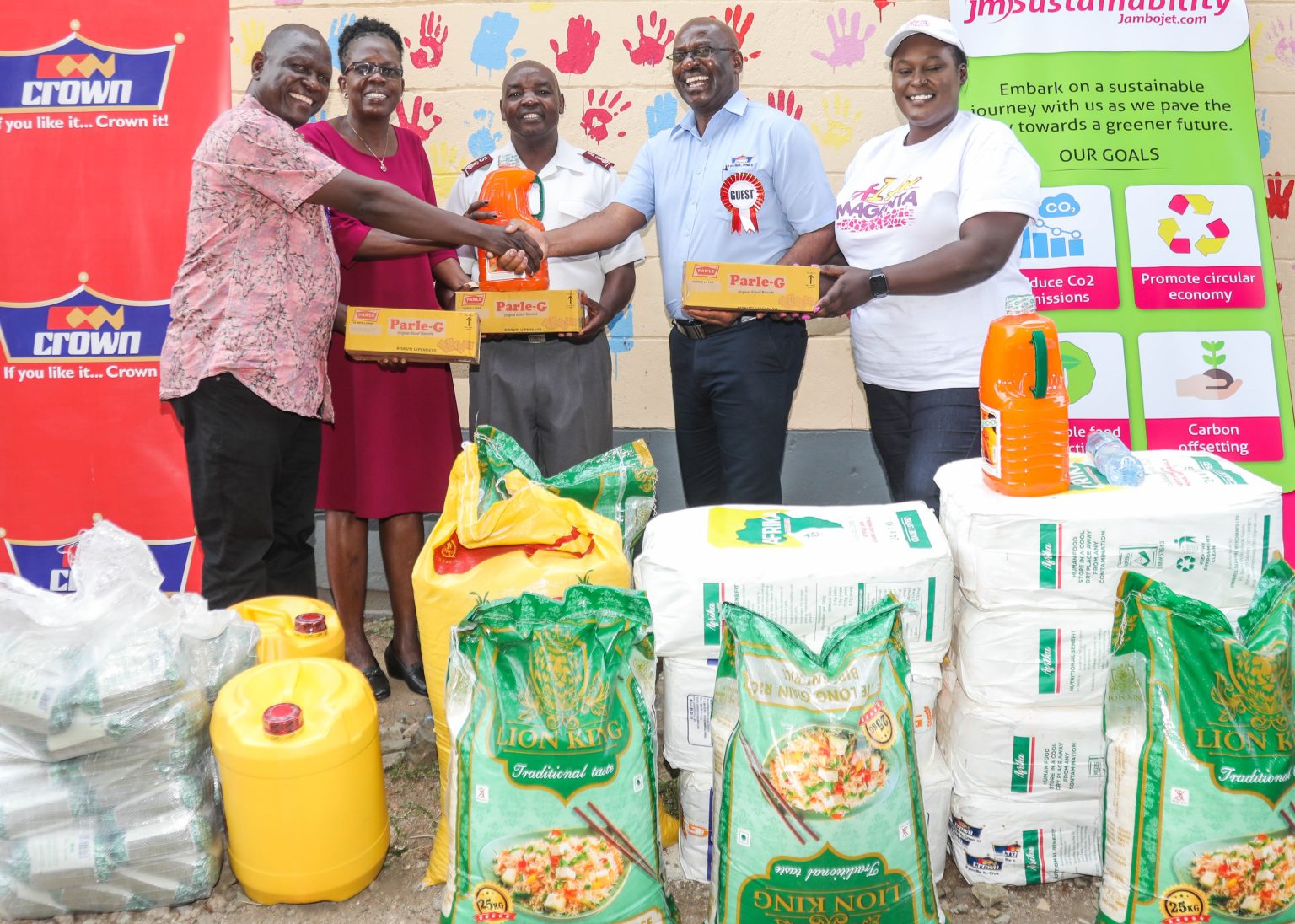 Crown Paints, Jambojet offer Kibos School a facelift - Business Now